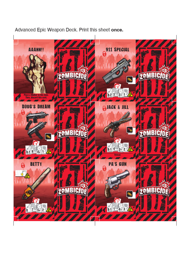 TCM Advanced Epic Weapons | PDF