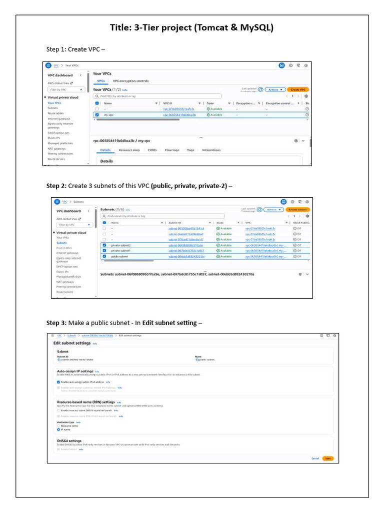 3-Tier Architecture Project | PDF | My Sql | Databases