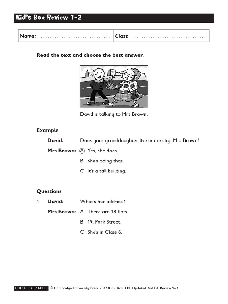 Kb Be Level 3 u1 2 Yle Review Test | PDF