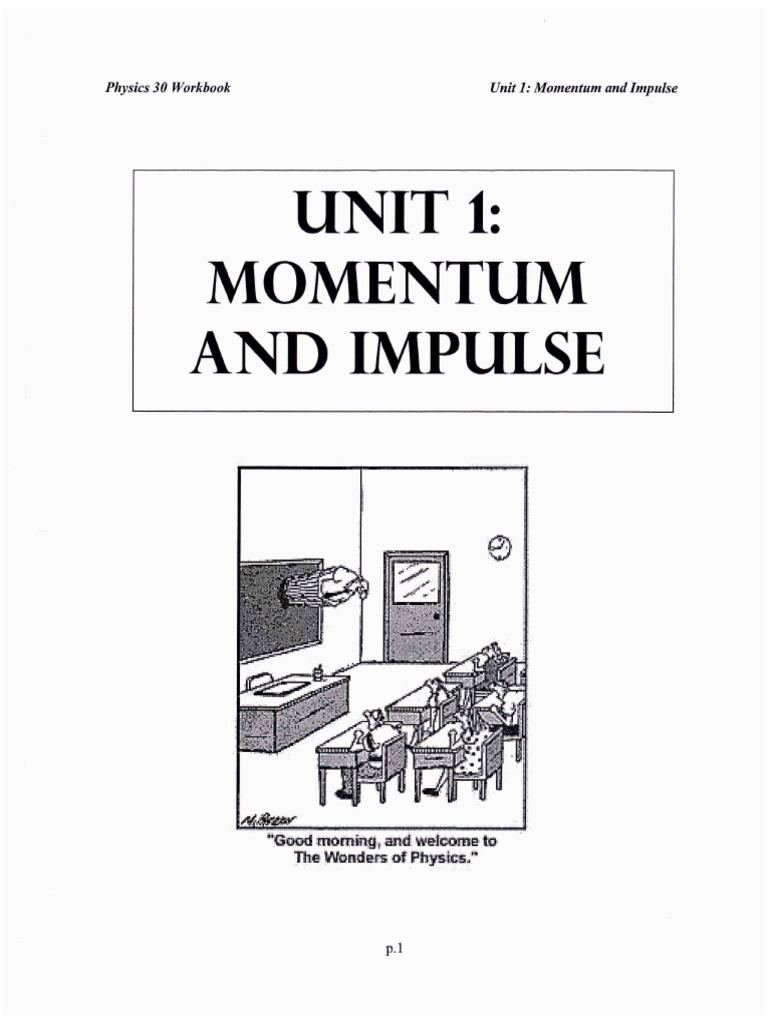 Unit 1 Momentum and Impulse | PDF