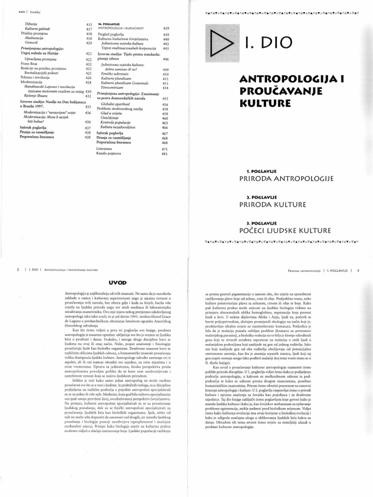Priroda Antropologije | PDF