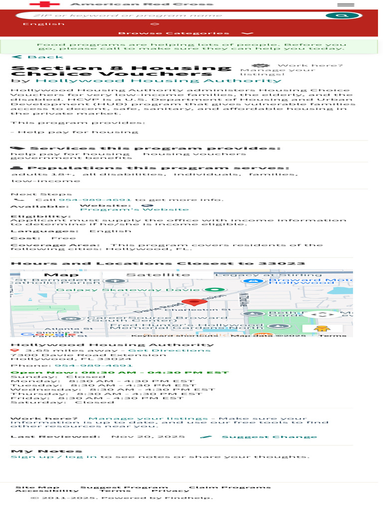 Section 8 Housing Choice Vouchers - Hollywood Housing Authority Serving ...