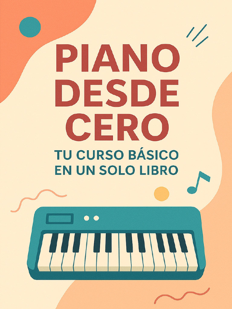 Piano Desde Cero Tu Curso Básico en Un Solo Libro.pdf | PDF | Acorde ...