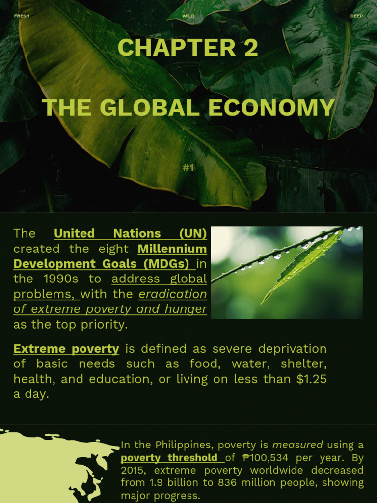 The Contemporary World Chapter 2: THE GLOBAL ECONOMY | PDF | Cost Of ...