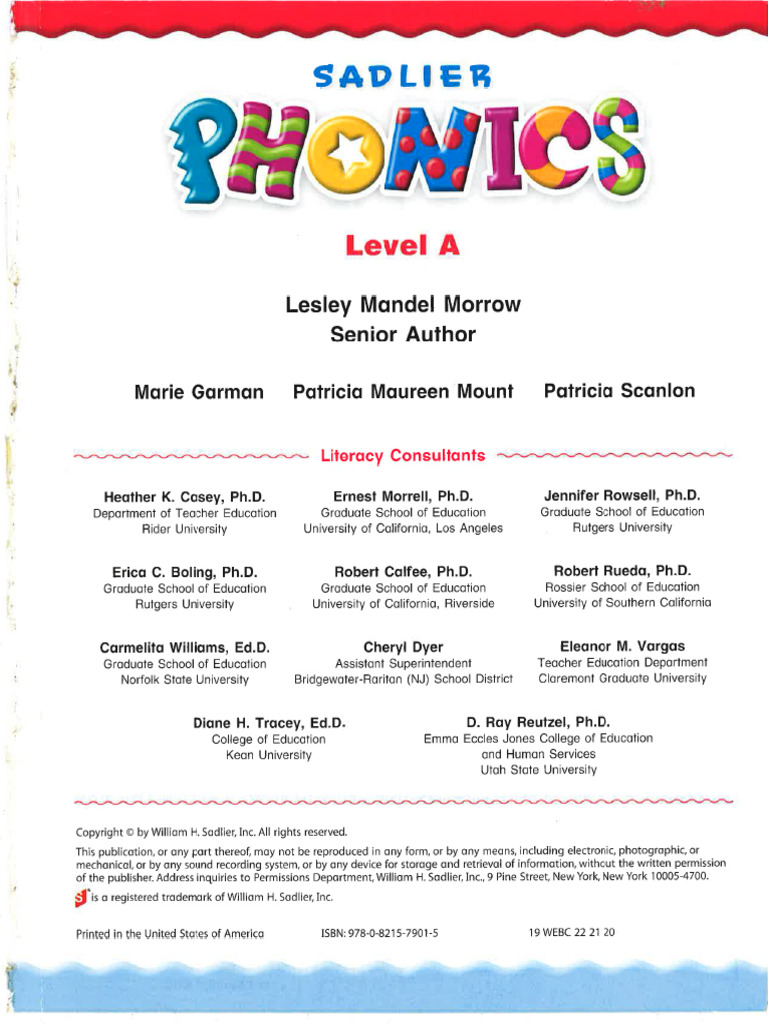 PHONICS A 1-168 | PDF