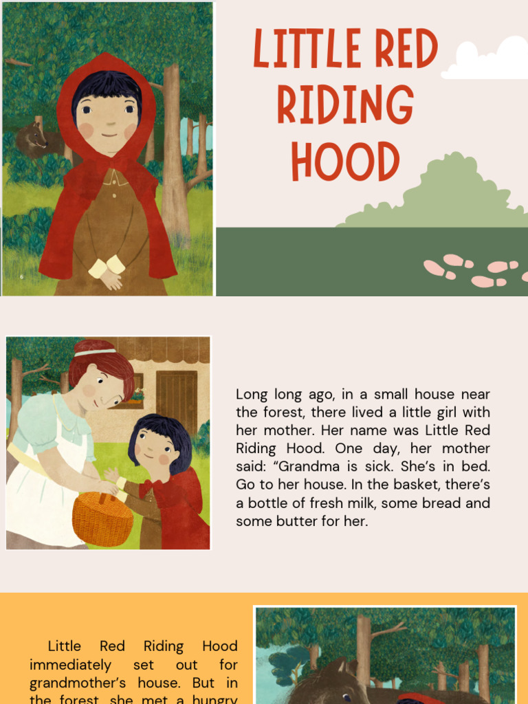 Little Red Riding Hood-Caperucita Roja | PDF