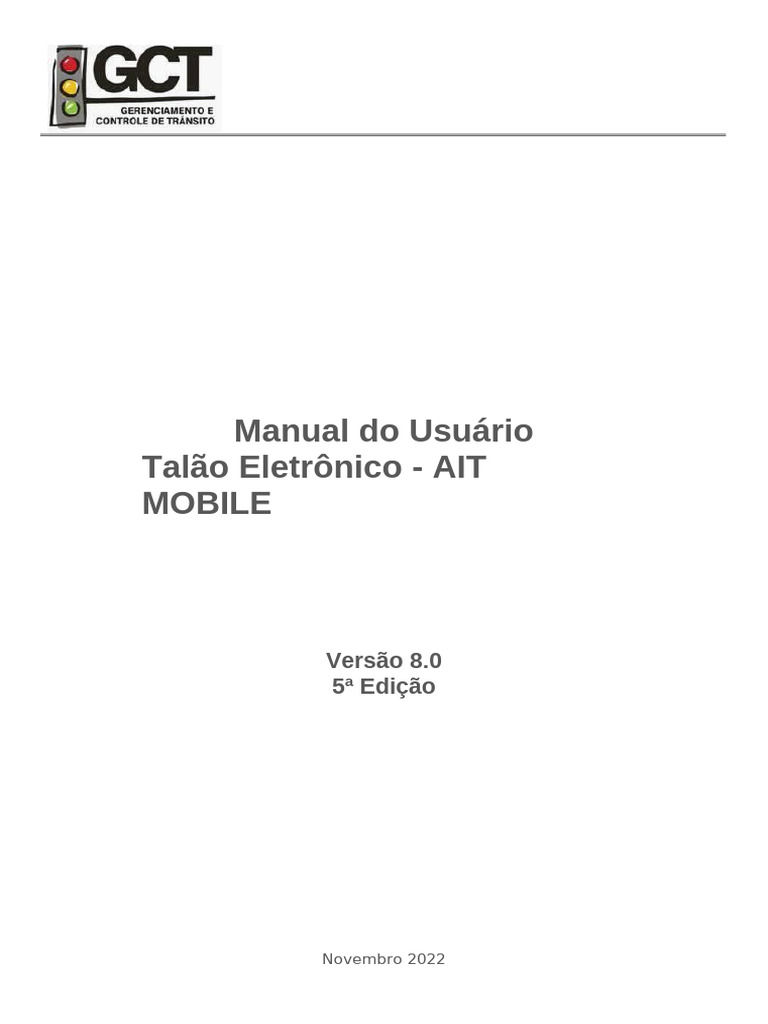 Manual Do Sistema Ait Mobile | PDF | Bluetooth | Informática