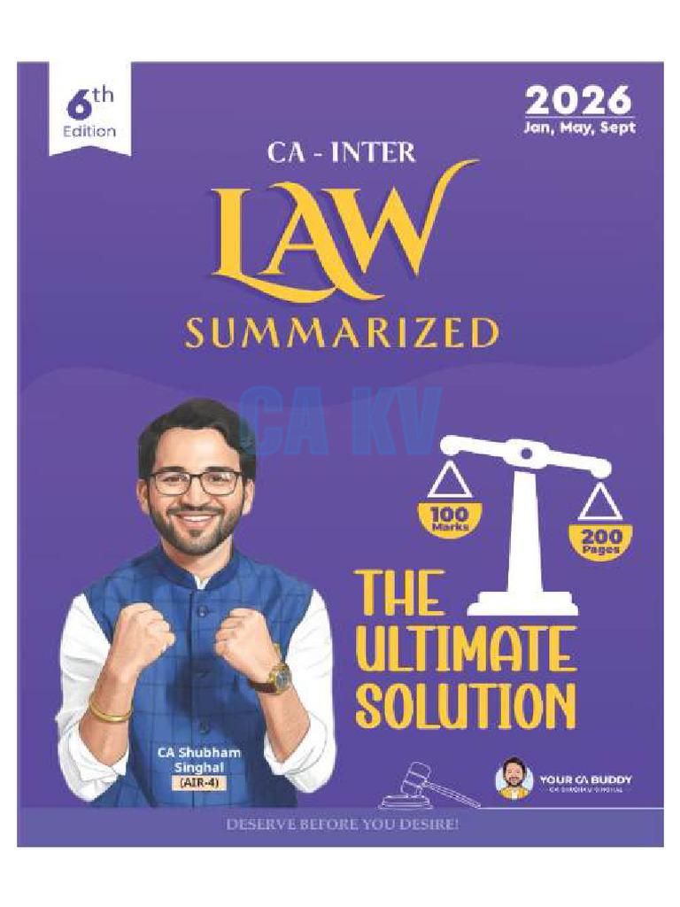 Law Summary-Book 6th Edition@Ca30daysblitz | PDF | Expense | Debenture