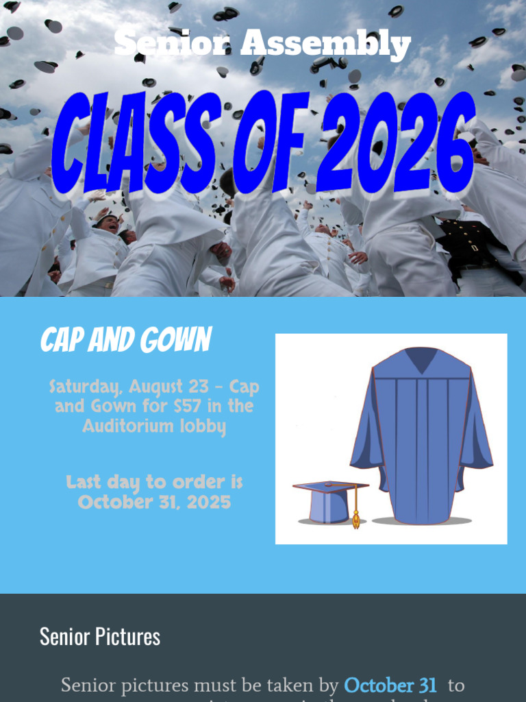 Senior Class Assembly | PDF | Sat | Schools