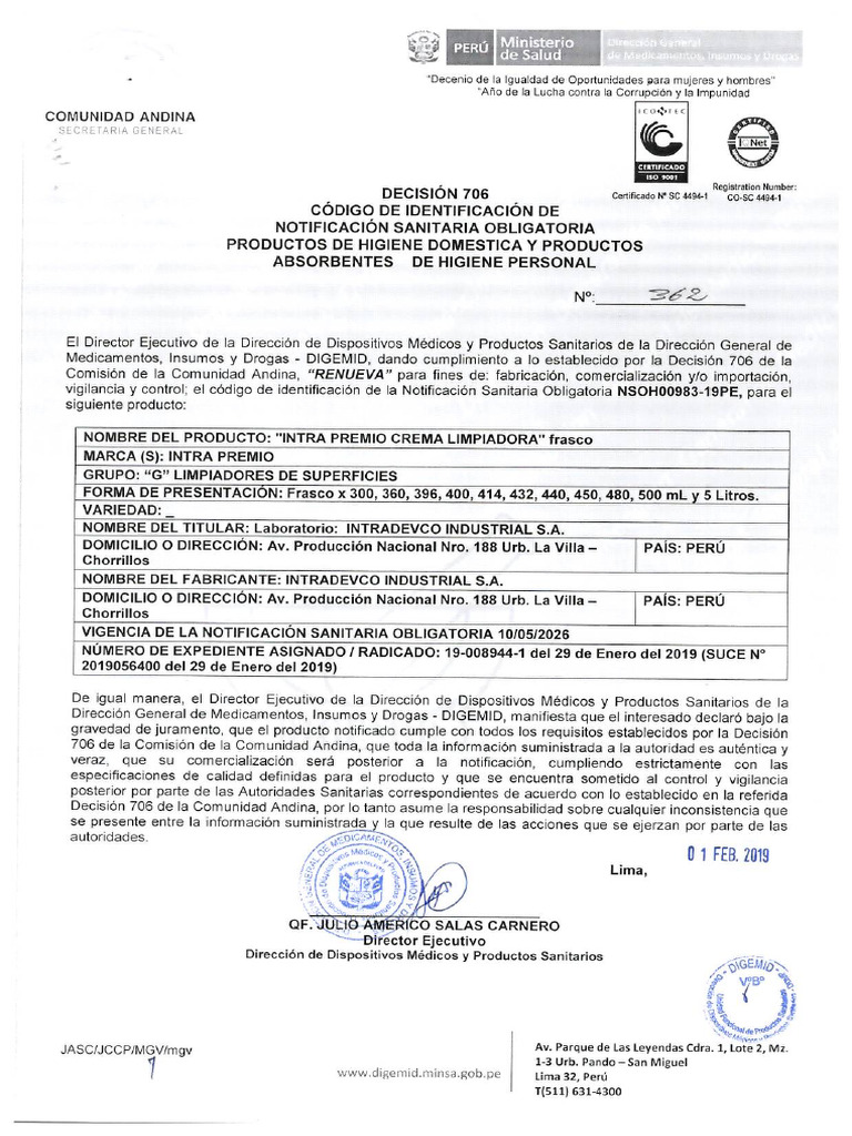 RD -Intr Prem Cr Limp Frasc-Renov. C Error en R.D. de Agot | PDF