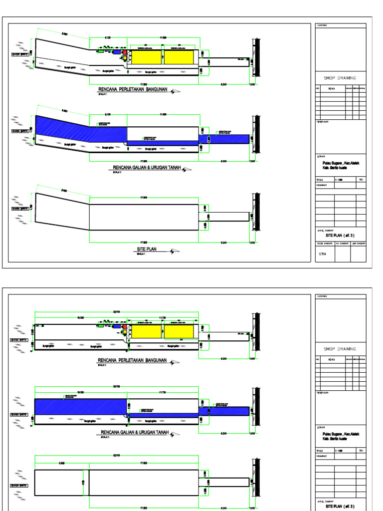 @ Gambar Kerja 2d Mess Karyawan & Kantin @ | PDF