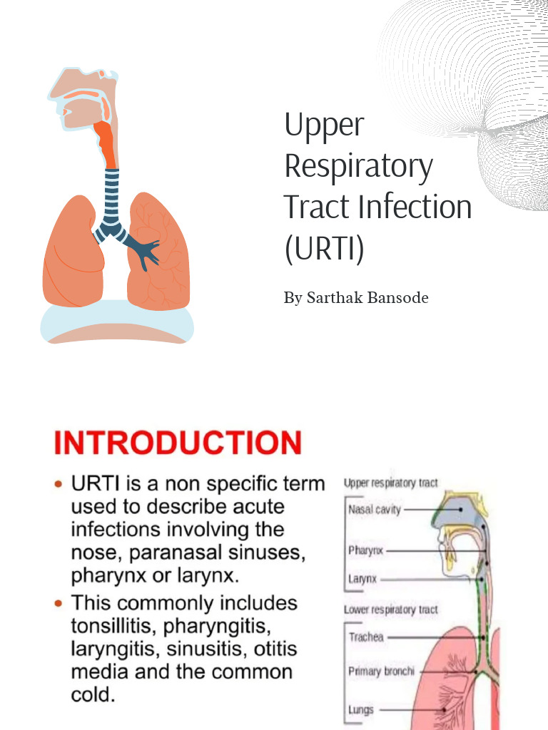 URTI Upper Respiratory Tract Infection | PDF