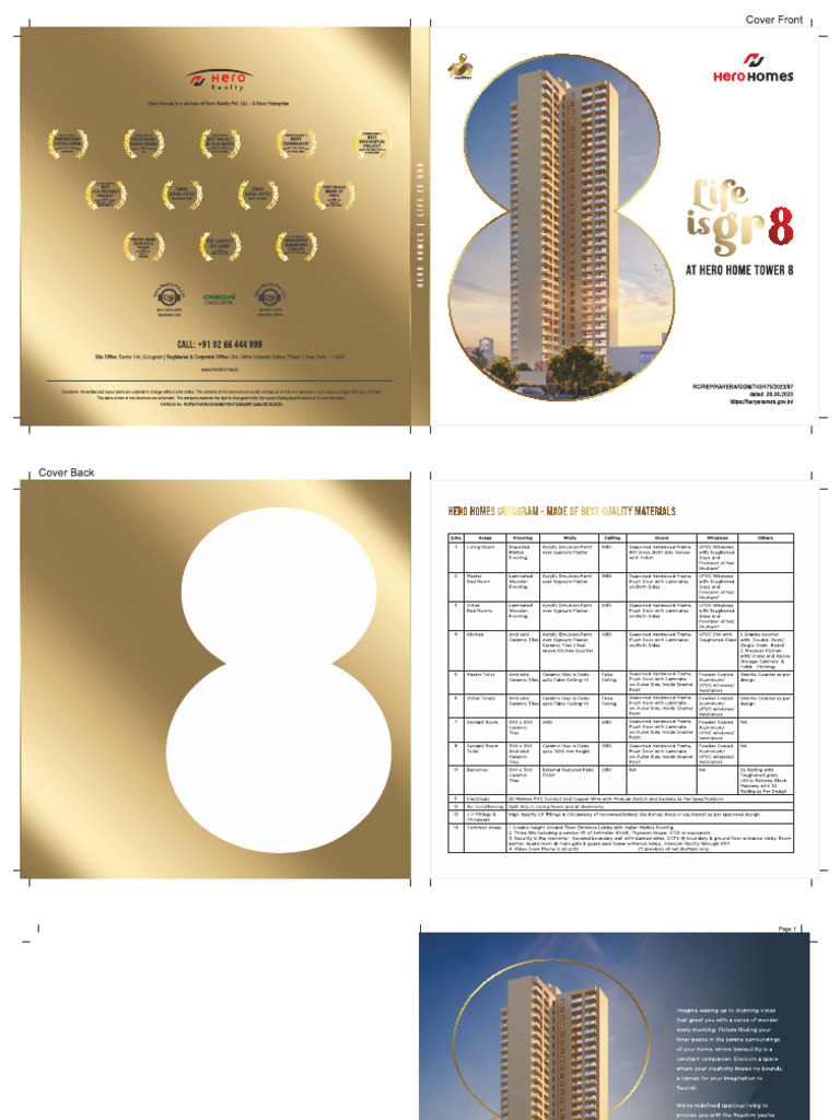 Hero Homes Tower 8 Brochure | PDF