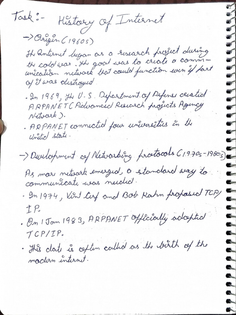 History of Internet | PDF