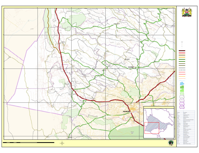 Kiambu Map | PDF