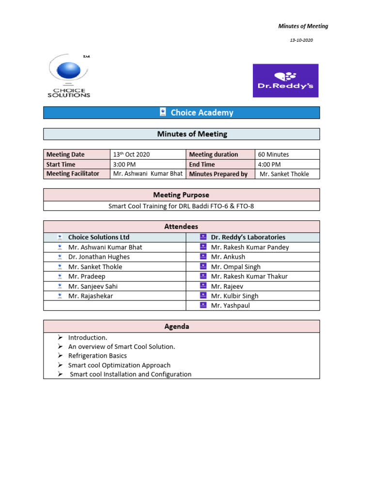 DRL Training MOM - 13th Oct 2020 | PDF | Computer Science | Information ...