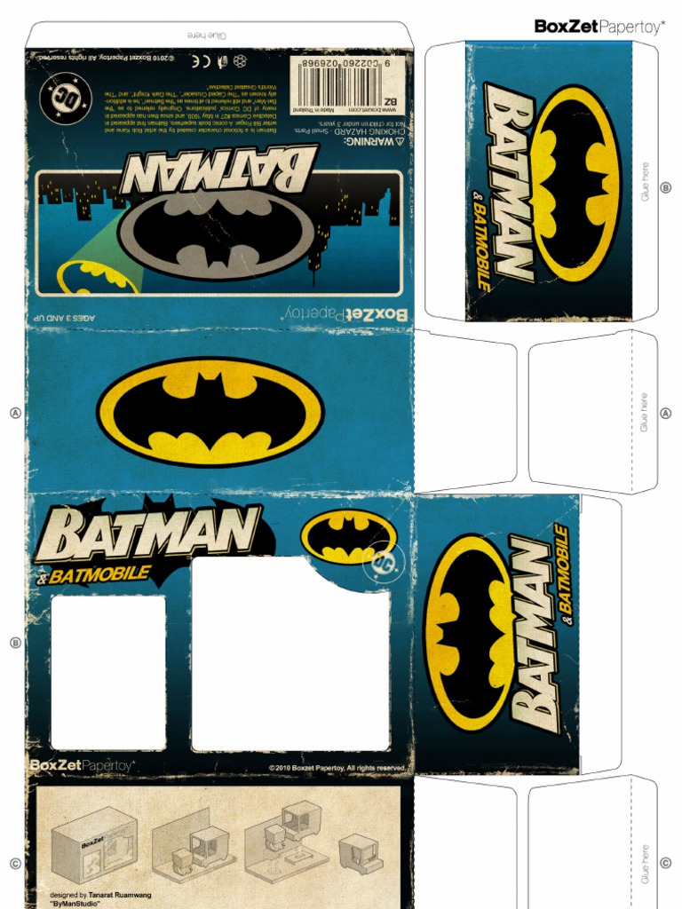 Boxzet BatMan - Paper Toy | PDF