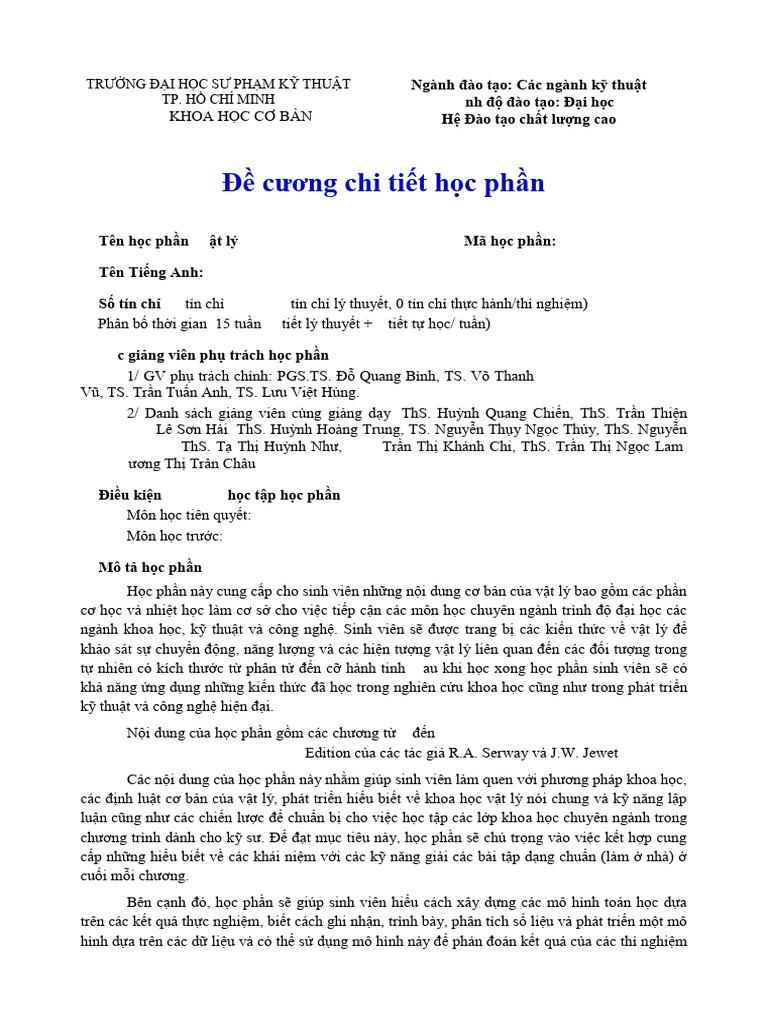 CLC DE CUONG LY 1 | PDF