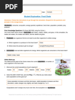 Section 04, Gizmos - Food Chain | PDF | Predation | Disturbance (Ecology)