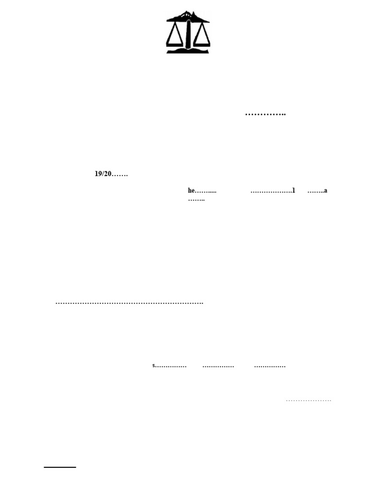 Statutory Declaration Form | PDF | Practice Of Law | Justice