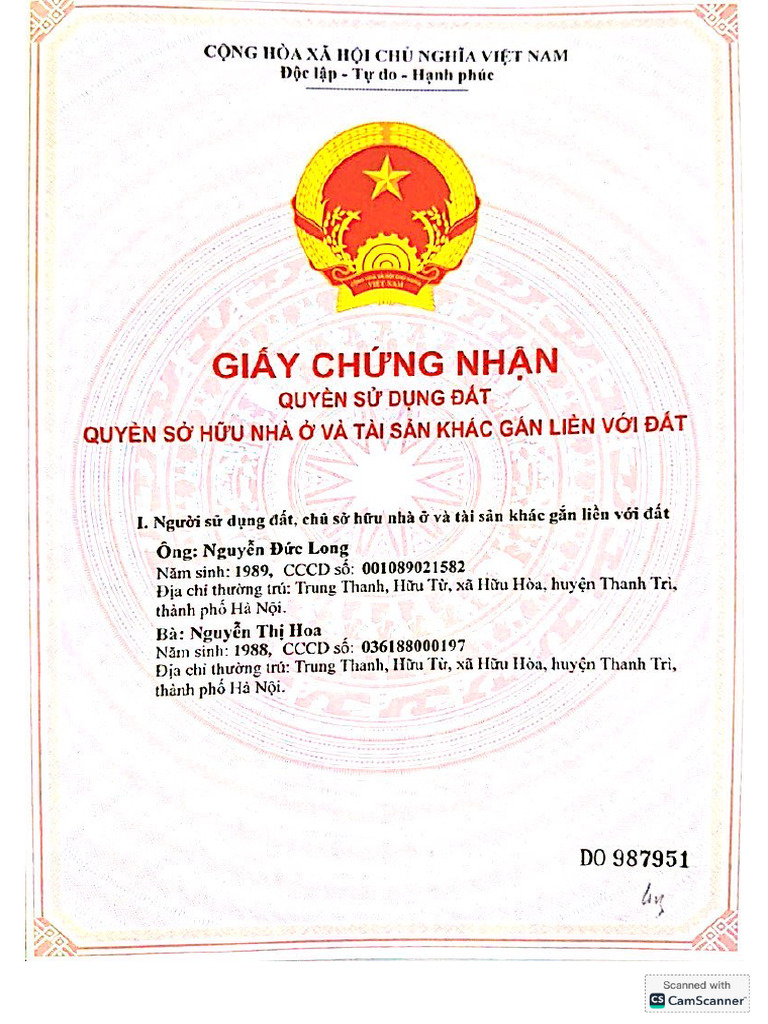 So Do Long Da Tc - Thanh Doan Nguyen | PDF
