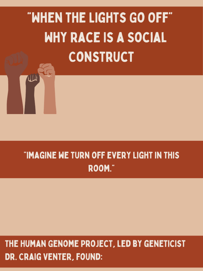 Why Race Is A Social Construct. | PDF