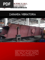 Plano de Una Zaranda | PDF