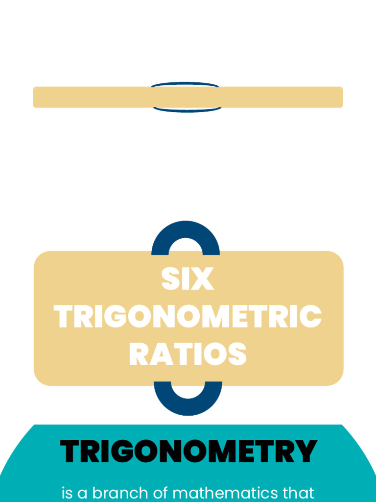 Six Trigonometric Ratio | PDF | Trigonometric Functions | Trigonometry