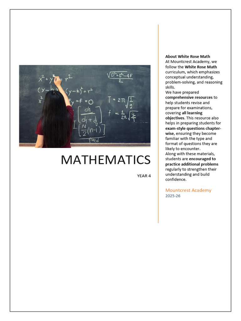 Grade 4 Math Model Question Paper | PDF | Multiplication | Mathematics