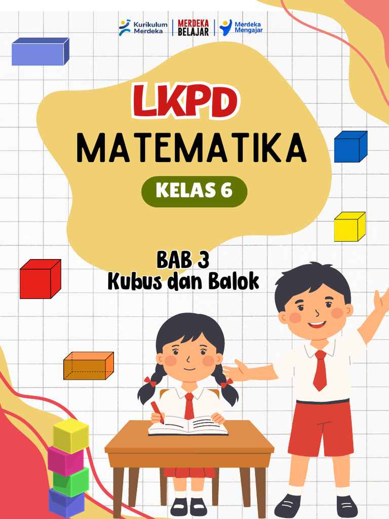 LKPD MTK Balok Kelas 6 | PDF