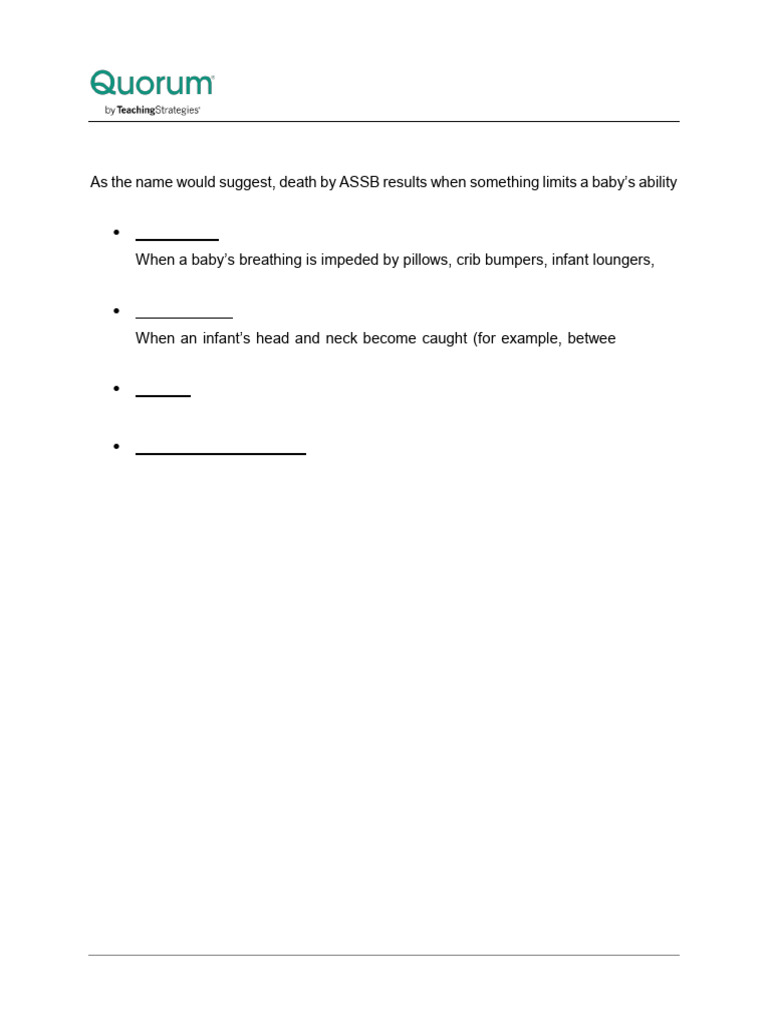 ASSB Causes - Chapter 3 | PDF