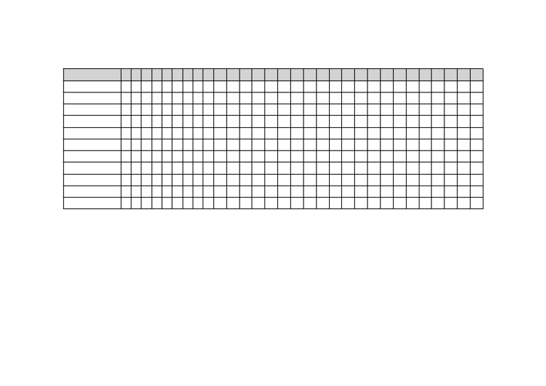 Attendance Sheet Metro Guest House-1 | PDF