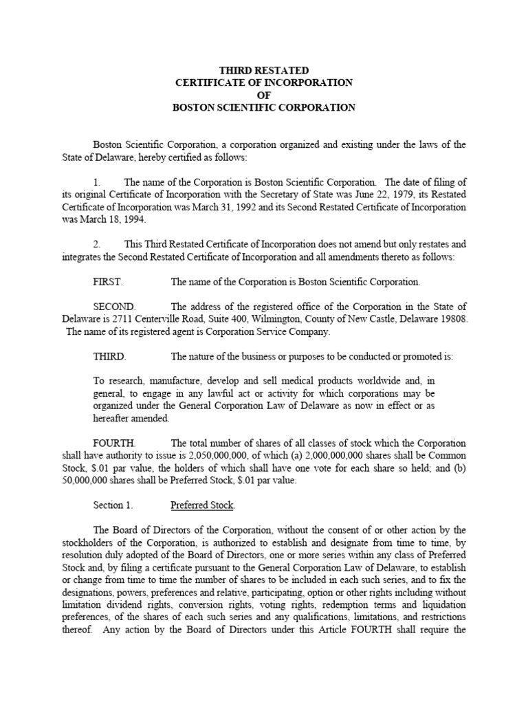 Corporation Company Incorporation Certificate Template | PDF ...