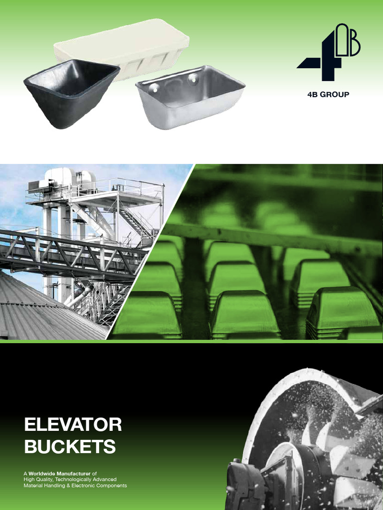 4b Braime Elevator Buckets Catalogue | PDF | Elevator | Stainless Steel