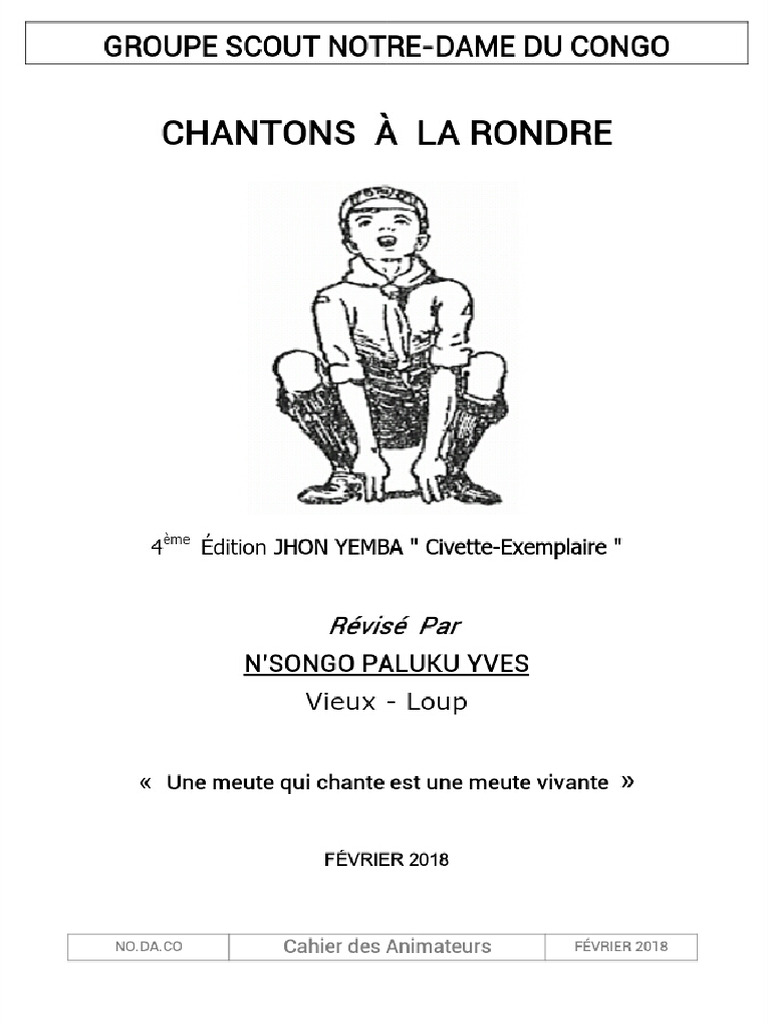 CHANSONIER MEUTE(1) | PDF