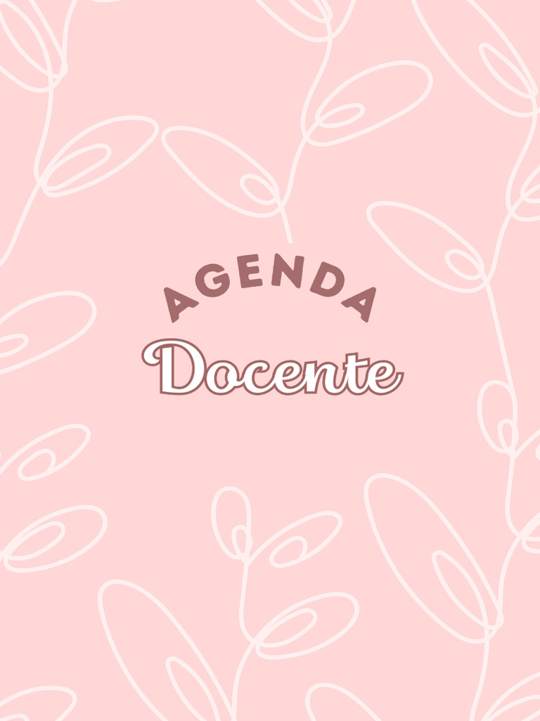 Planificador Docente 2025 para Colorear Simple Ilustrativo Escolar ...