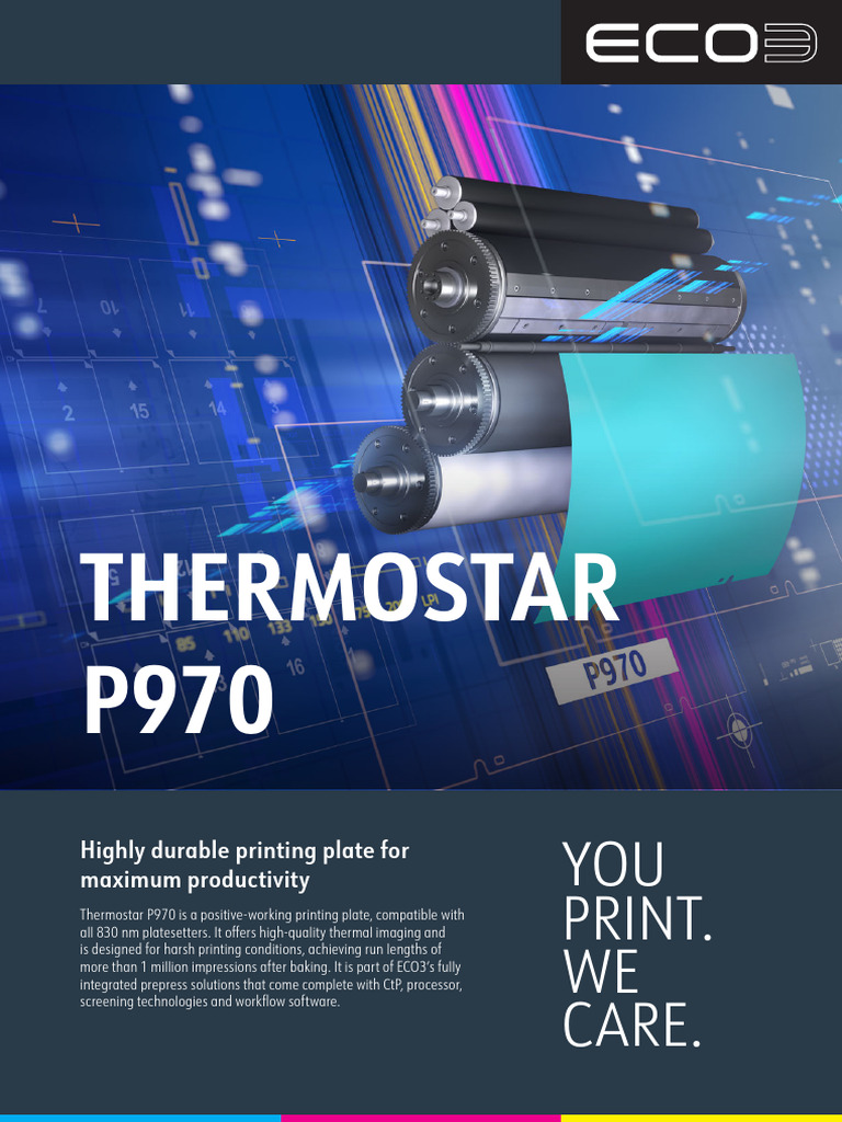ECO3 Thermostar P970 Datasheet A4 202401 Web | PDF | Lithography | Infrared