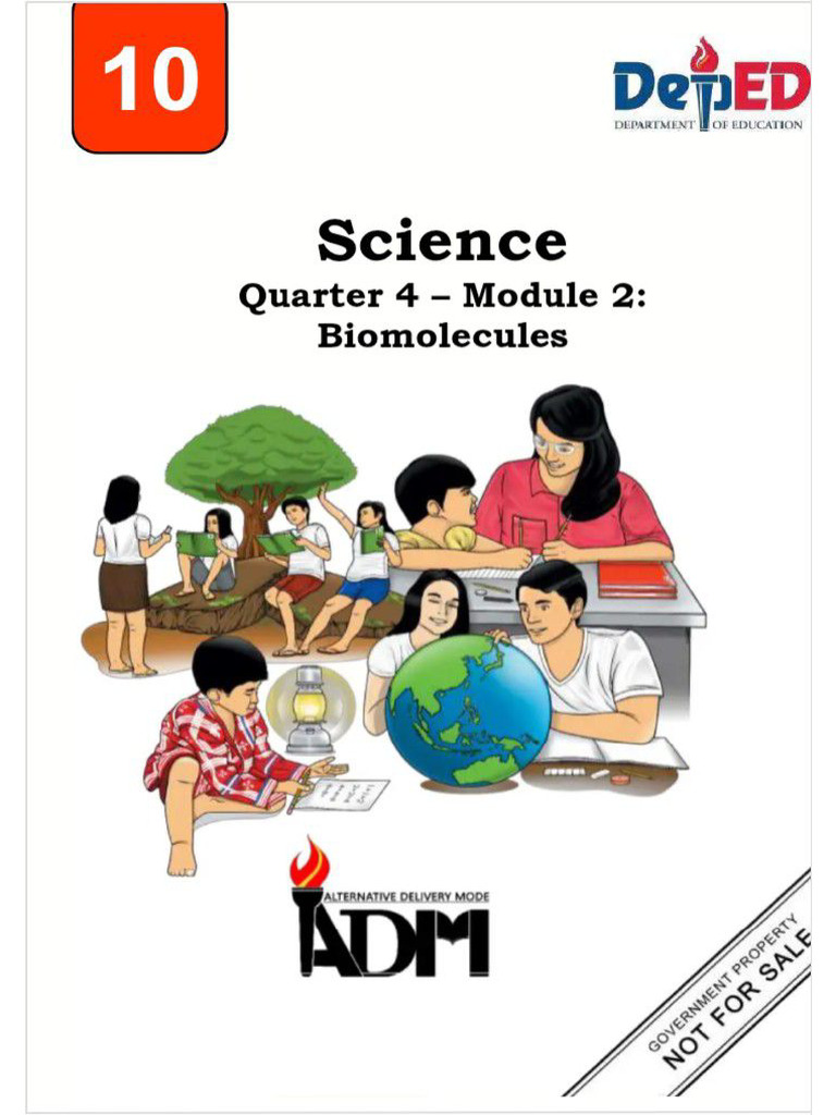 Science Q4 Module 2 BIOMOLECULES | PDF