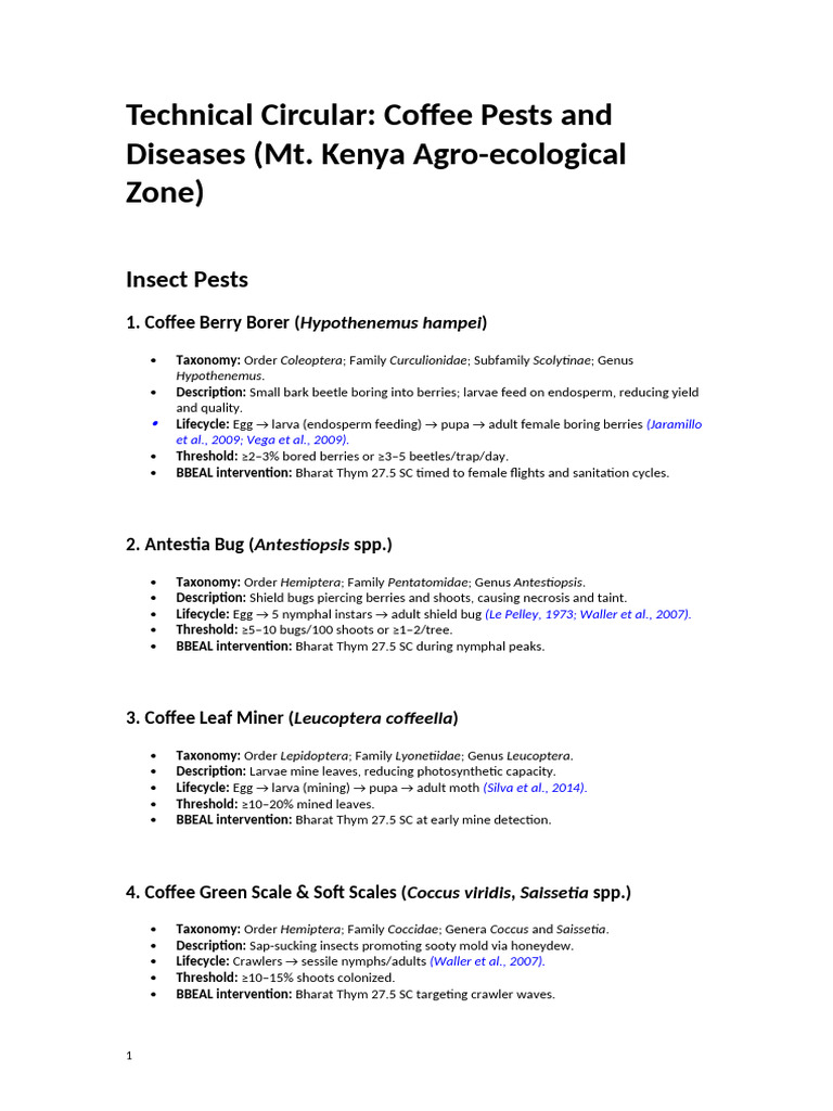 Coffee Circular | PDF | Organisms