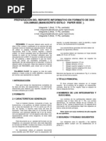 Formato Paper | PDF | Texto | Escritura