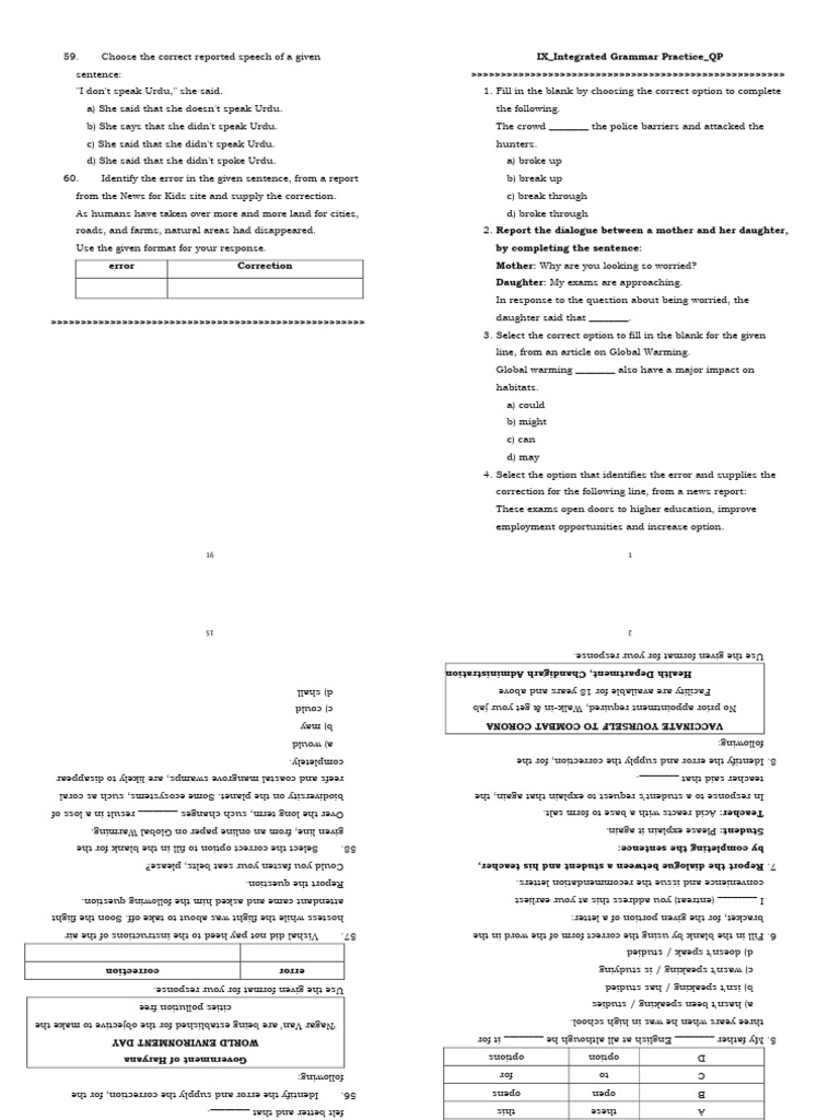 1769679447258.IX - Integrated Grammar Practice - Jan 2026 - QP ...