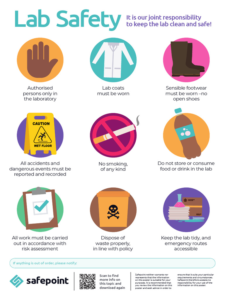 Lab Safety Poster Safepoint Lone Working | PDF