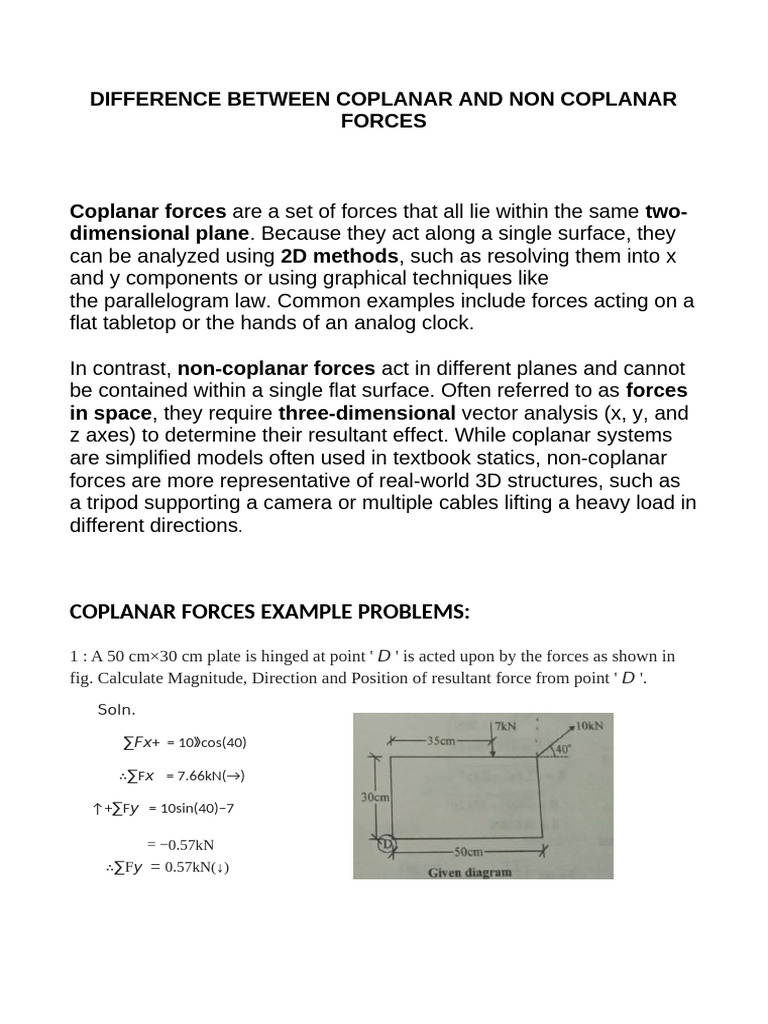 Coplanar | PDF