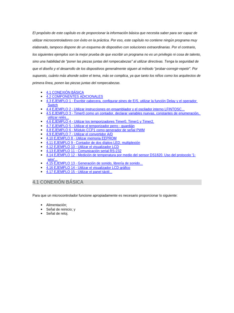 El Propósito de Este Capítulo Es de Proporcionar La Información Básica ...