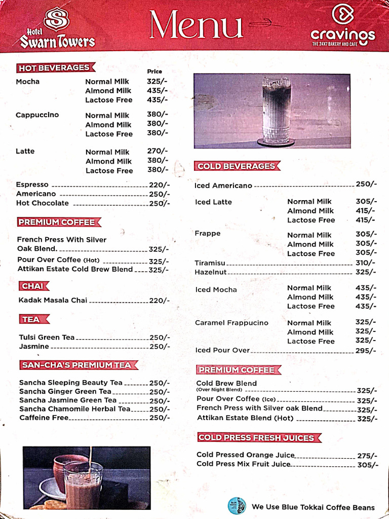 Cravings Menu | PDF