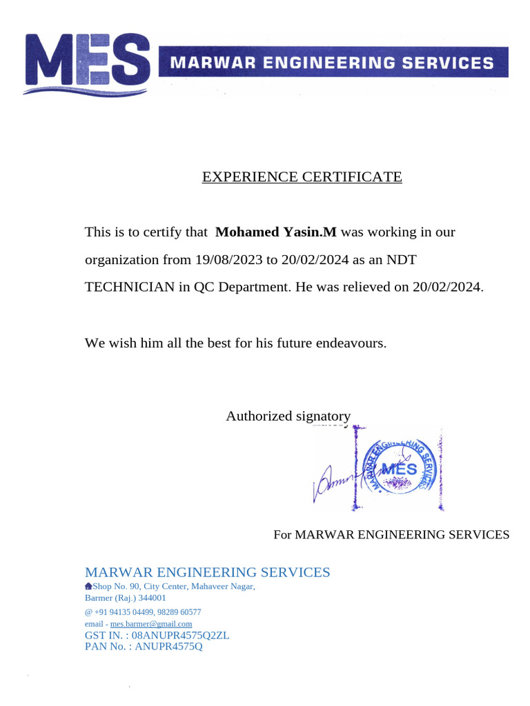 NDT 2 | PDF