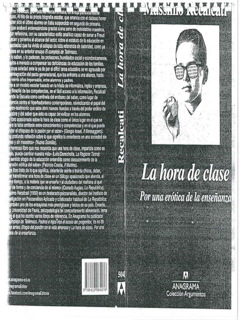456871918-LA-HORA-DE-CLASE-Massimo-Recalcati-pdf | PDF