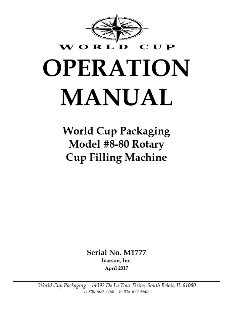 Ivarson, Inc m1777 Manual | PDF | Machines | Switch