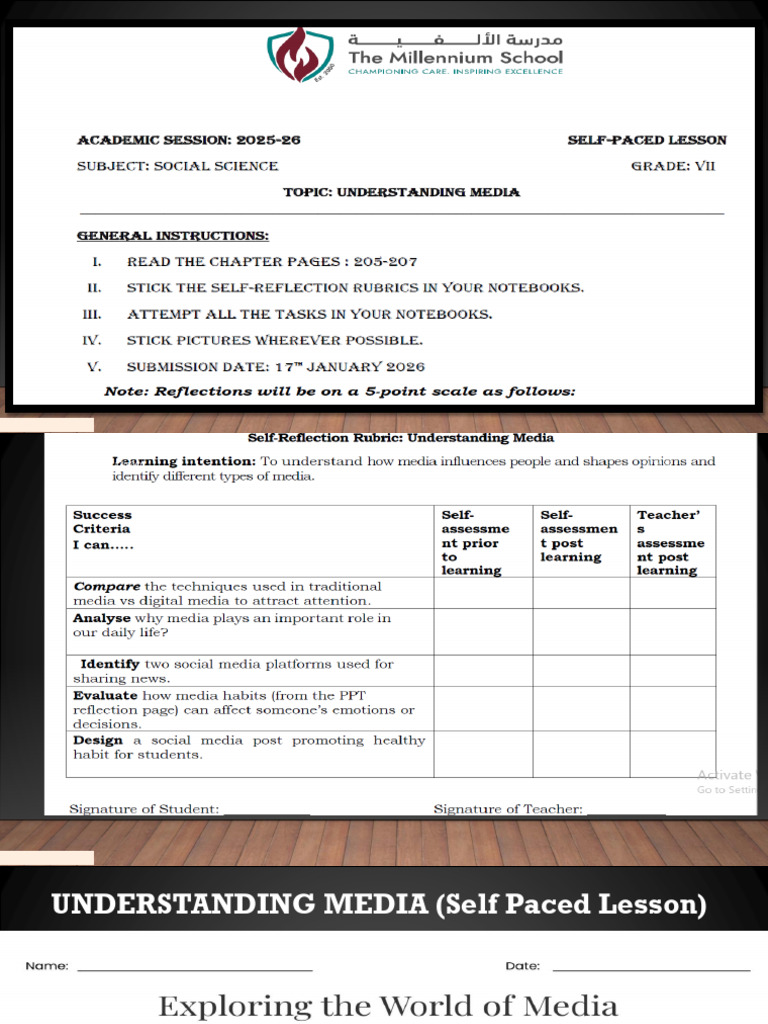 Grade 7 Understanding Media Self-Paced | PDF