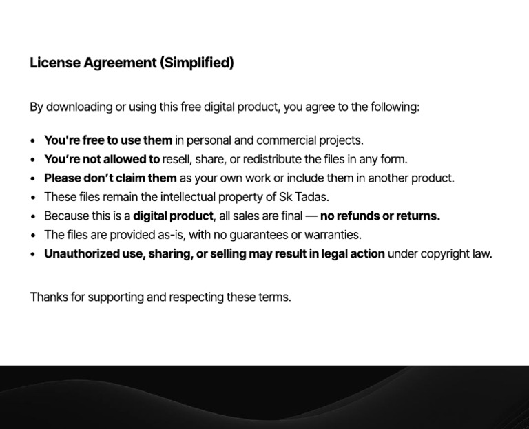 License Agreement | PDF